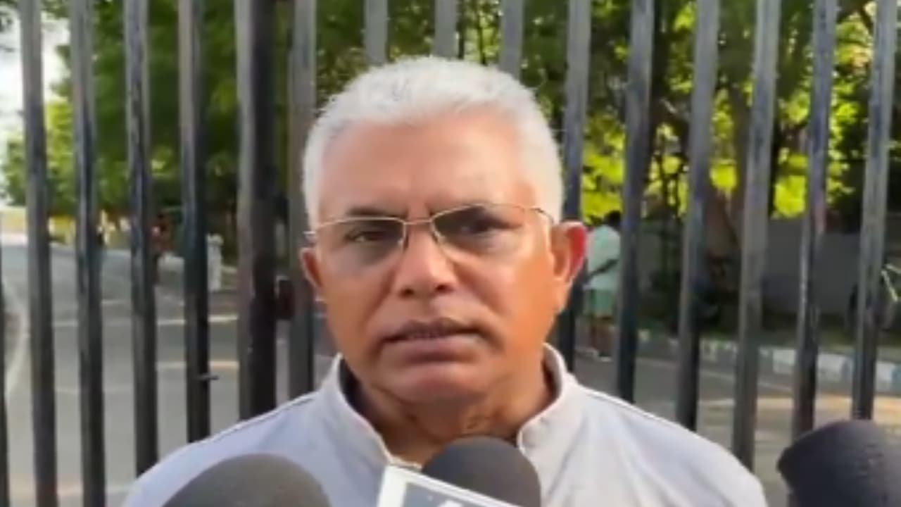 Dilip Ghosh defends fuel price hike, says Modi govt shielded citizens