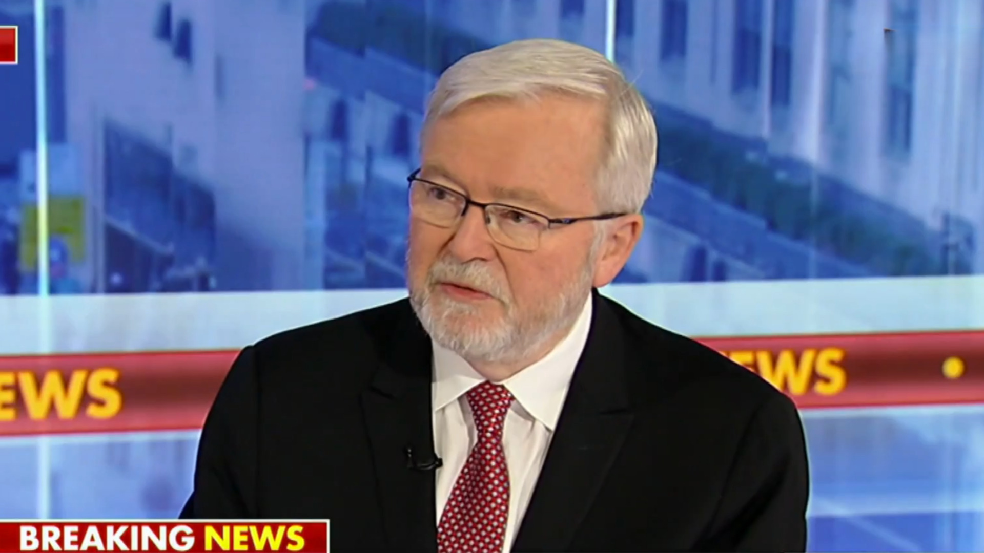 Kevin Rudd makes Fox News appearance to warn Trump against yielding to ...