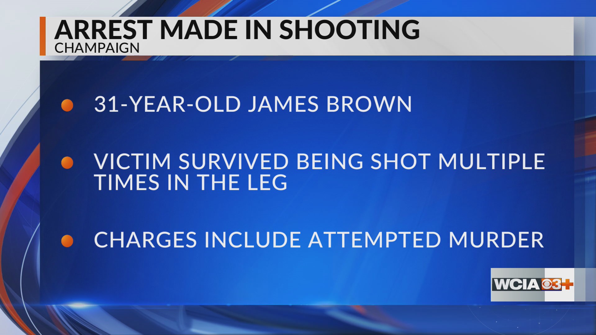 Champaign man accused of knocking on door, shooting woman in November