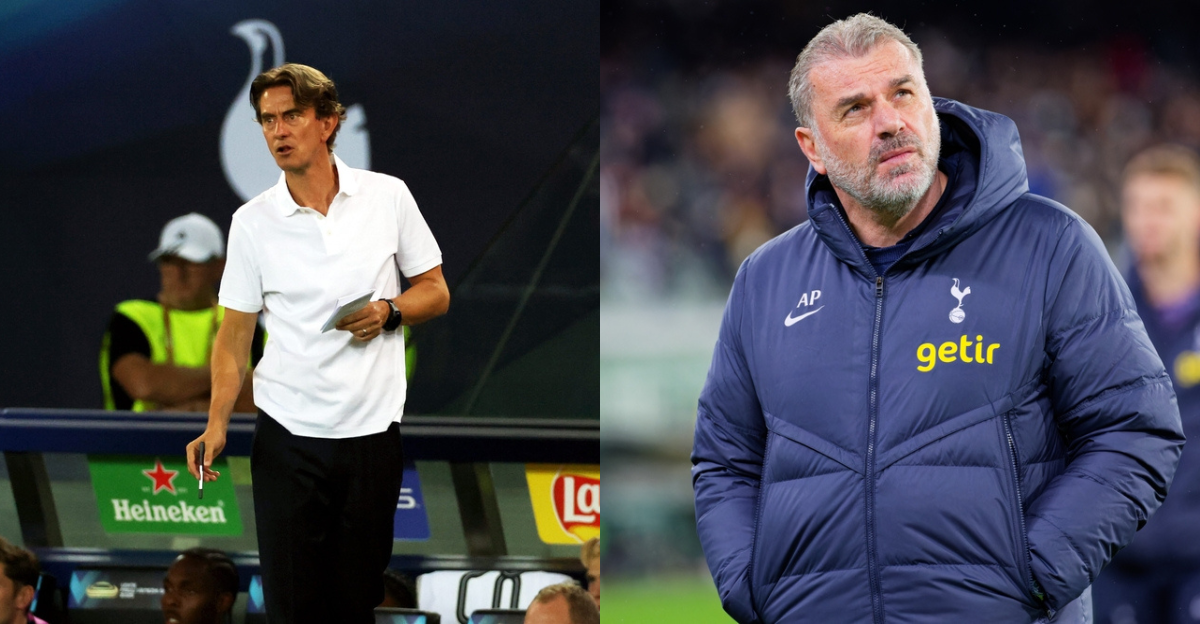 Sacked Spurs boss’ Thomas Frank and Ange Postecoglou lands BBC World ...
