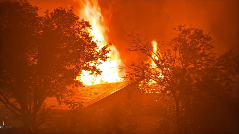 Fire breaks out in central Abilene Thursday night