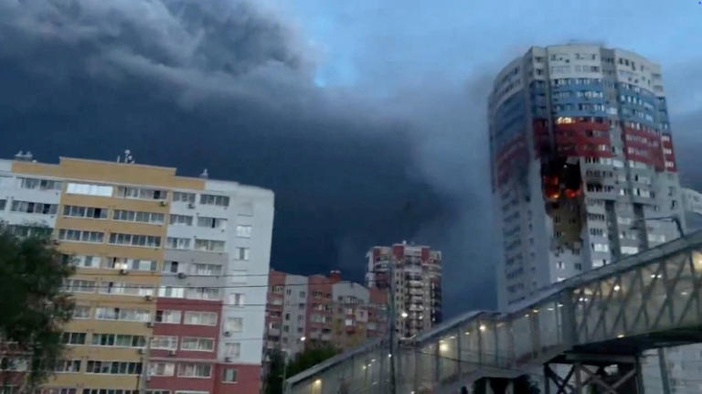 Ukrainian drone attack kills three in Russia's Ryazan, hits residences ...