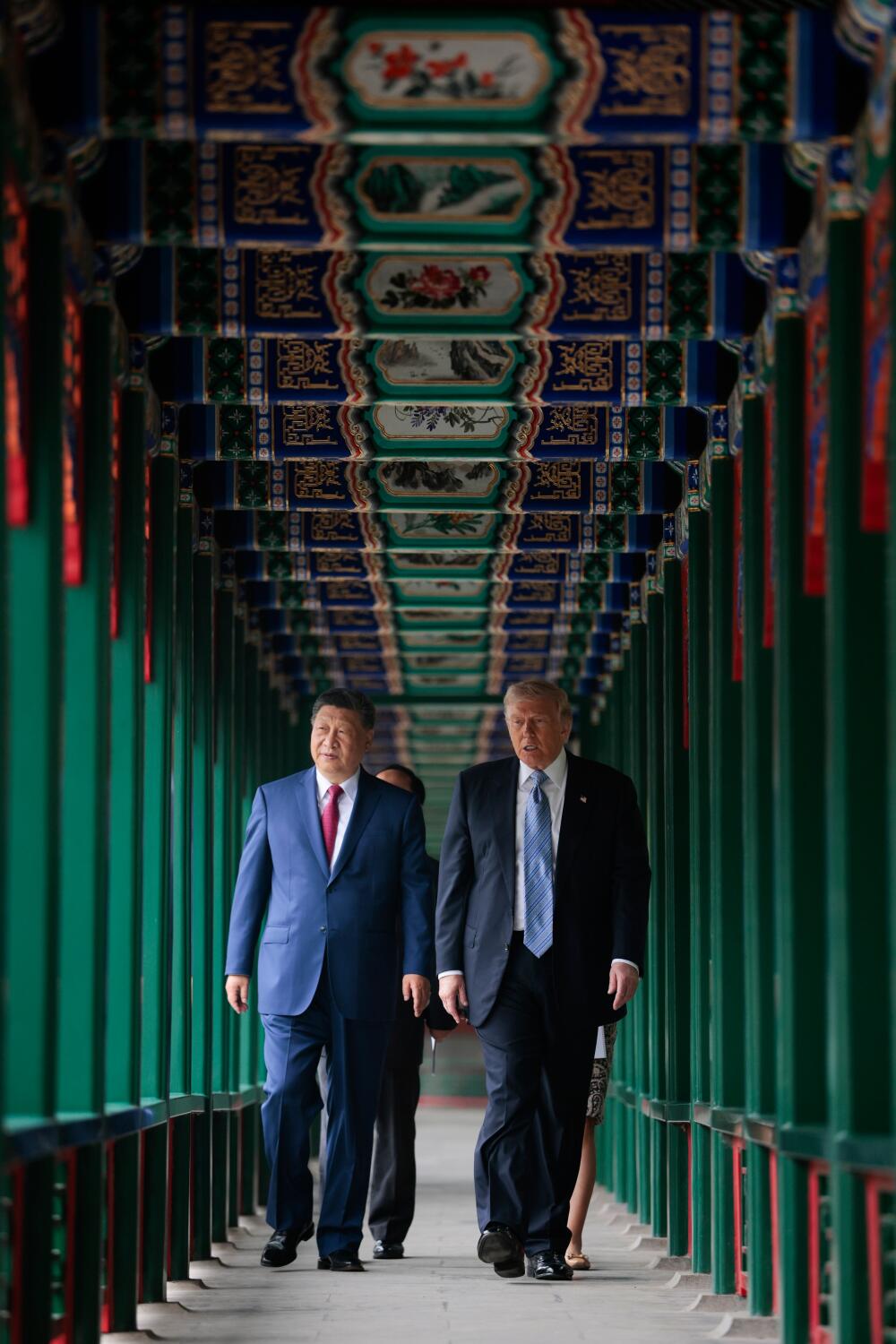 For Trump in China, a tonal shift yields few results