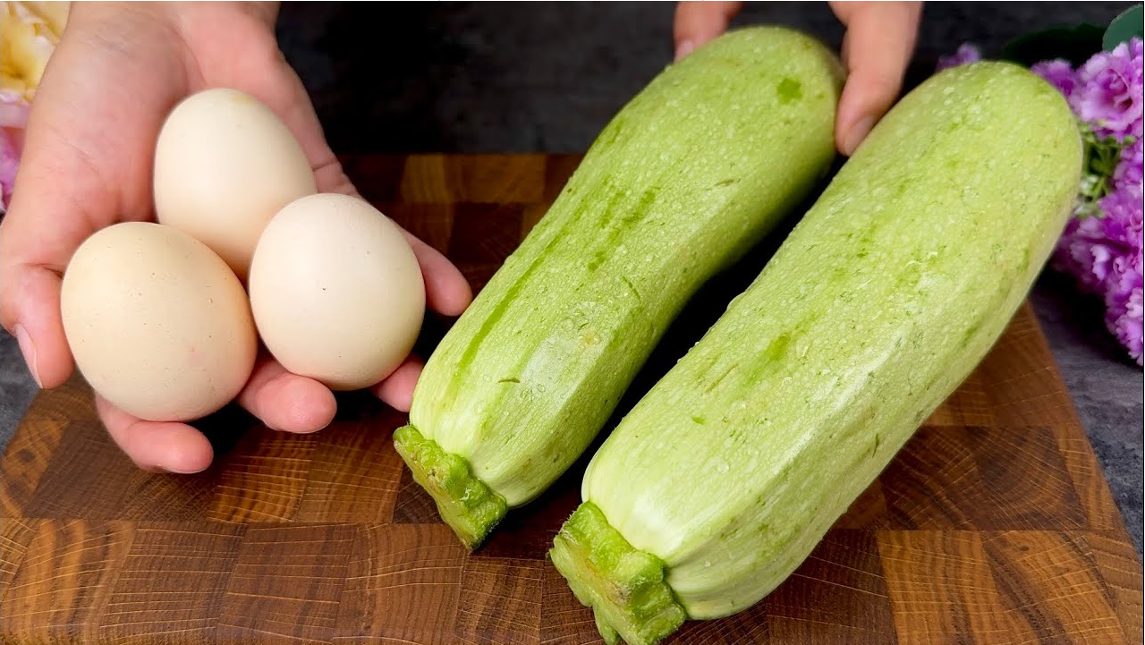 Zucchini and eggs recipe that’s better than meat