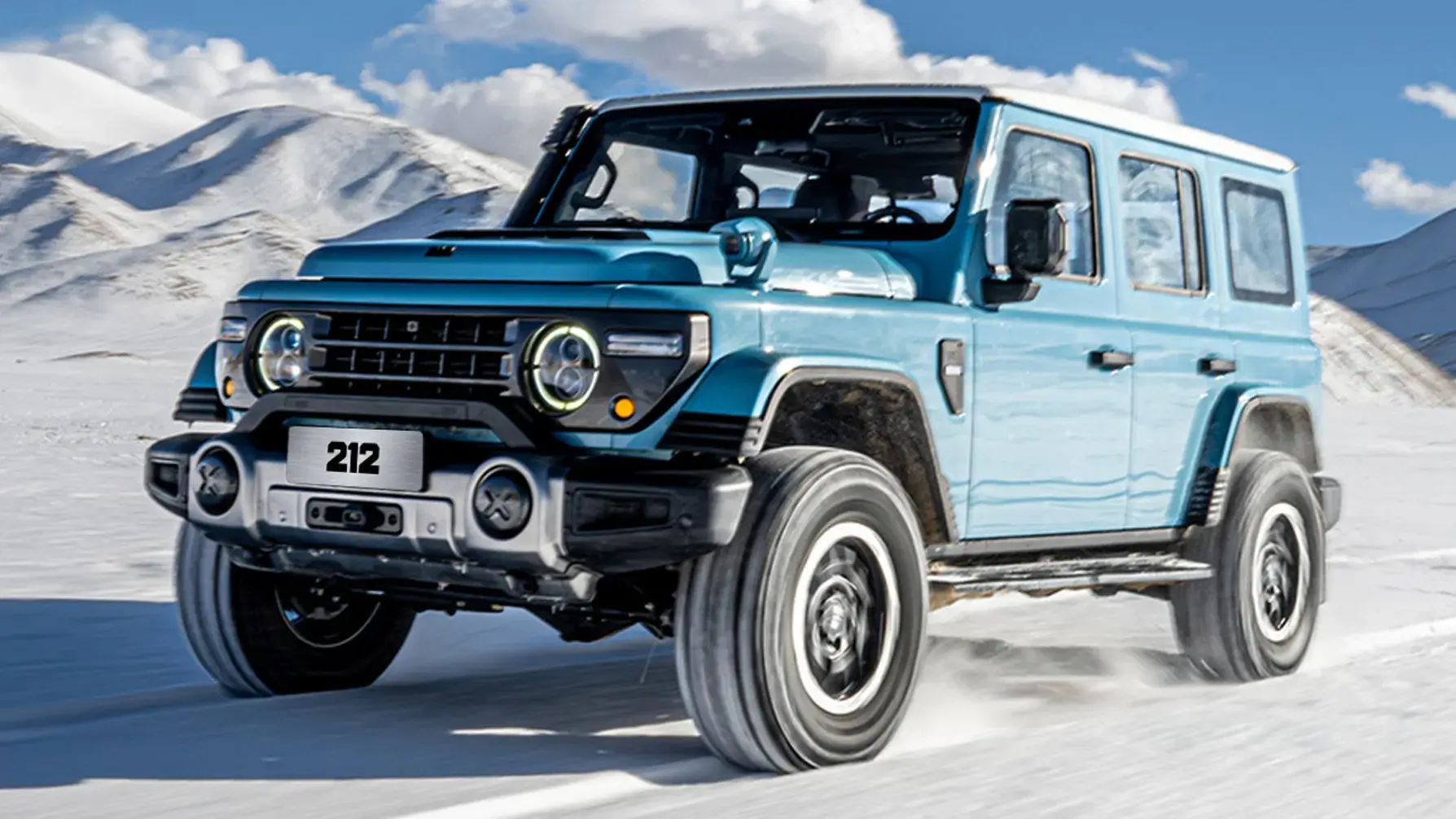 Chinese Jeep-style 212 T01 off-roader updated for 2026