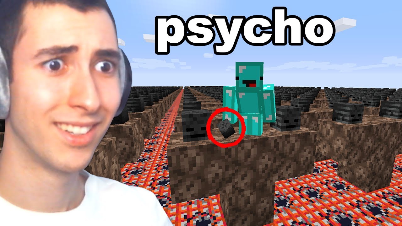 Types of crazy people portrayed by Minecraft