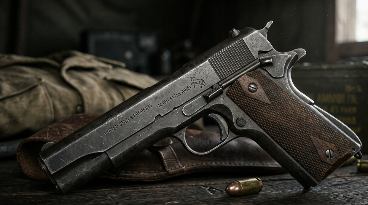 Ce détail incroyable sur le plus vieux pistolet militaire