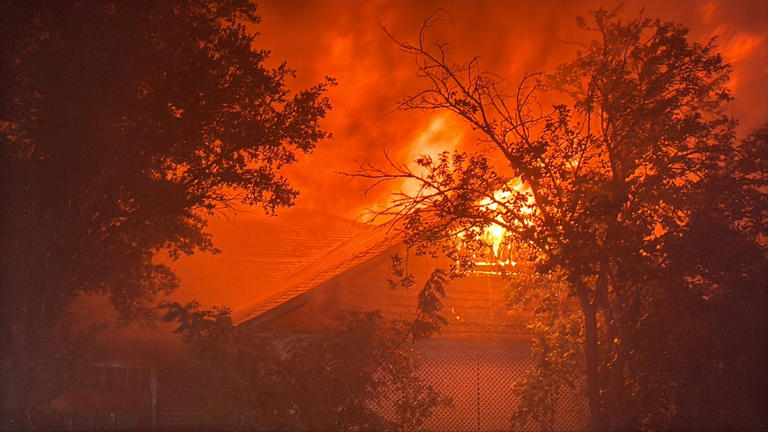 Fire breaks out in central Abilene Thursday night