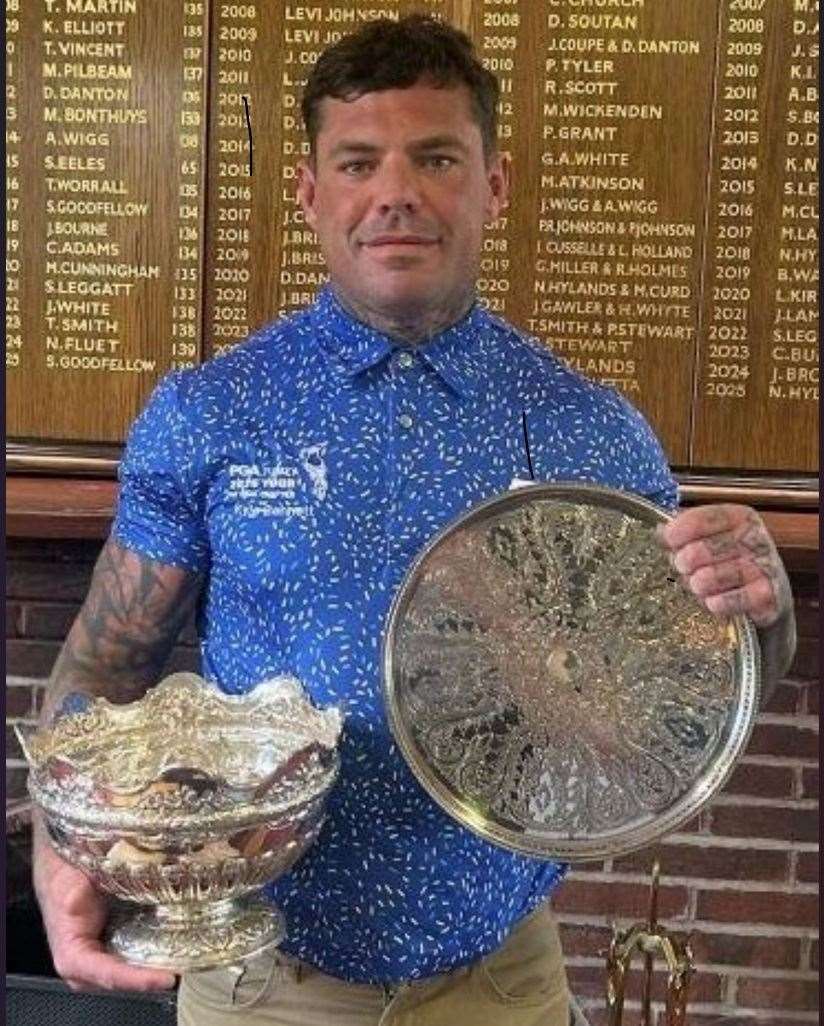Canterbury Golf Club’s Kyle Bennett dedicates first honours board ...