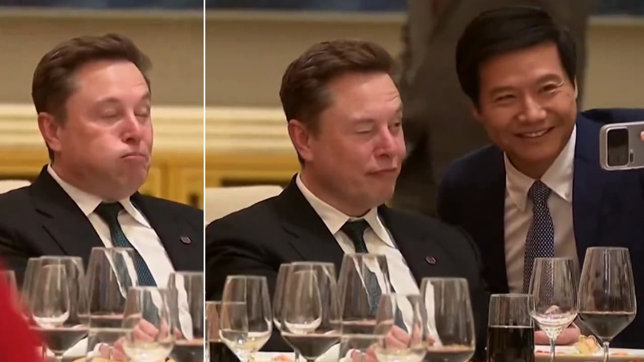 Viral video | 'Meme mode activated': Elon Musk steals spotlight while ...