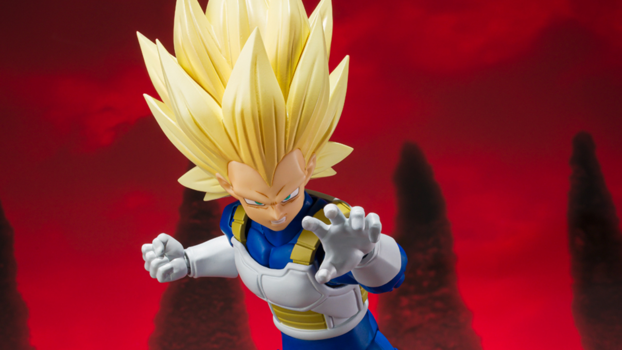 Vegeta scatena il Super Saiyan 3 nella nuova SH Figuarts di Dragon Ball ...