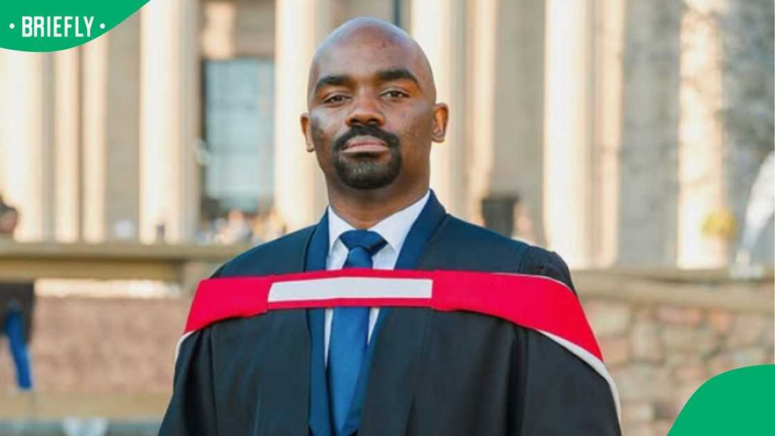 Here's a glimpse into Dr Musa Mthombeni's workplace