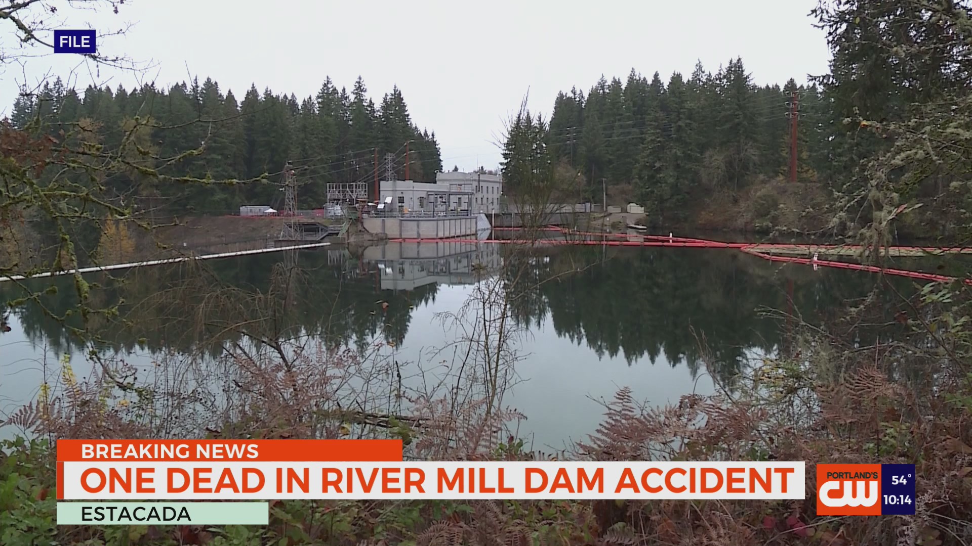 Contractor dies at Portland area dam after 'workplace accident'
