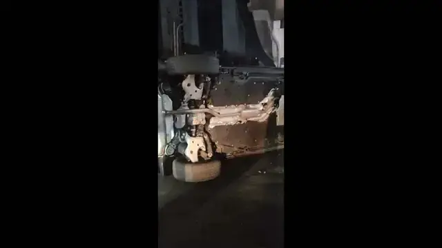 Hyderabad: Speeding car overturns near hospital in Hitech City