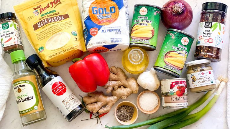 Crispy baby corn chili recipe