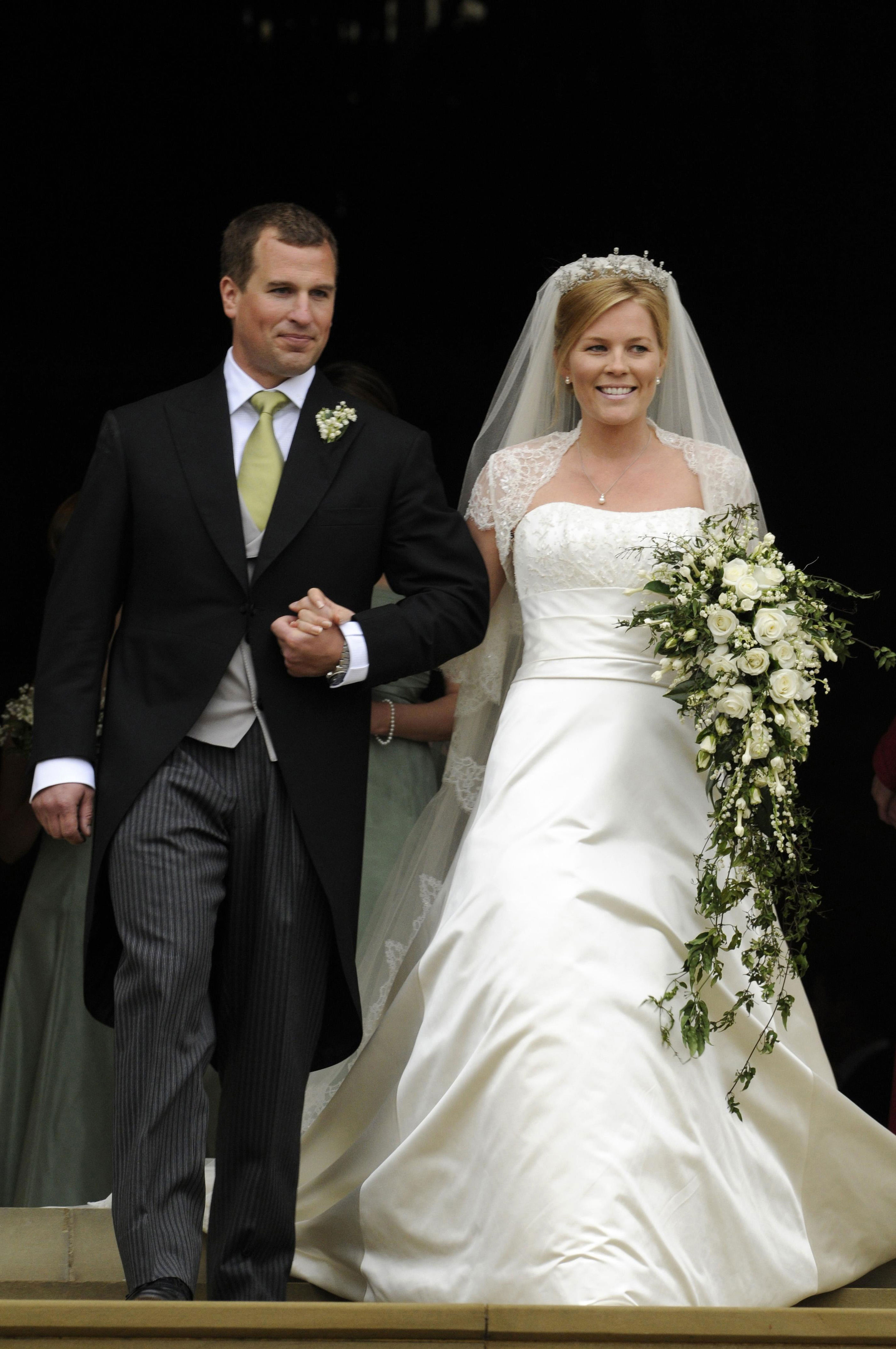 Detail that angered late Queen at Peter Phillips' wedding to Autumn ...