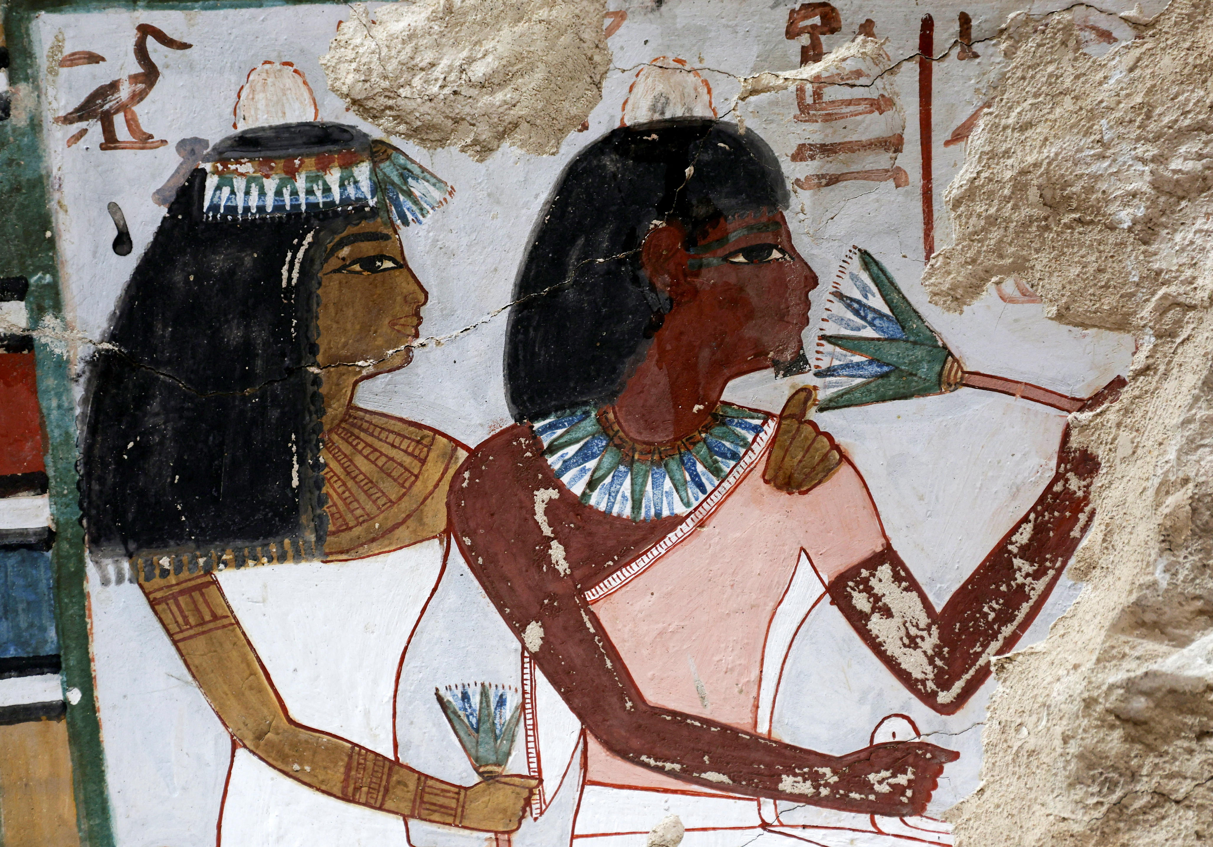Egypt exhibits rare artifact from King Tut's tomb, two restored New ...