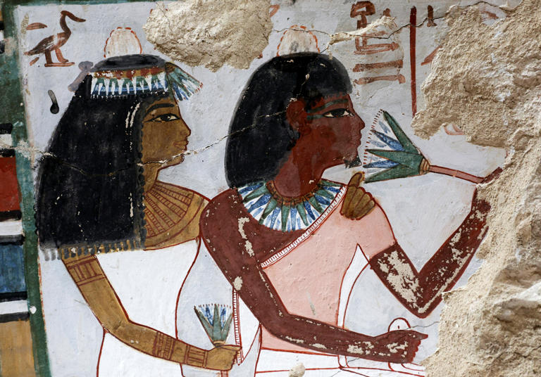 Egypt exhibits rare artifact from King Tut's tomb, two restored New ...