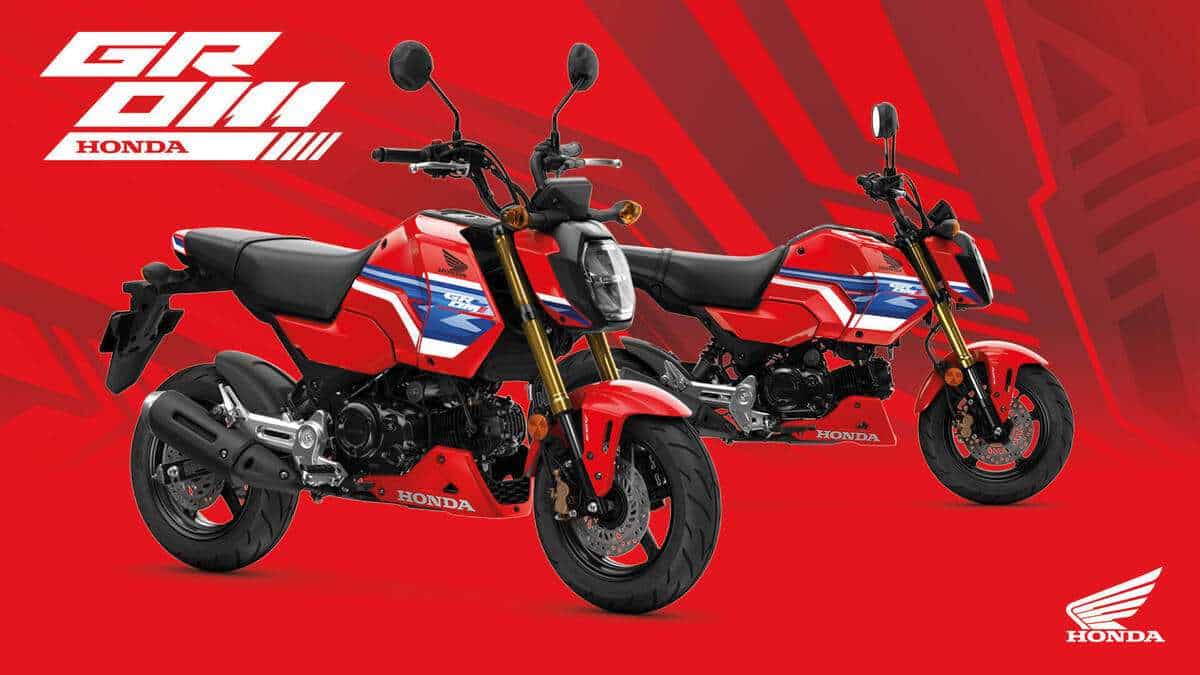 Honda MSX125 GROM 2026: nuova livrea tricolour HRC e consumi record