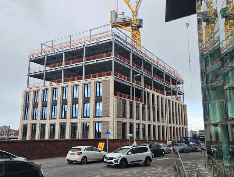 Further update as work on Blackpool's £45m MoD building progresses at pace