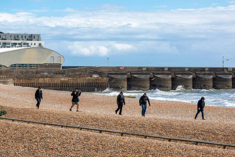 Three women found dead off Brighton beach were 'all related and visiting'