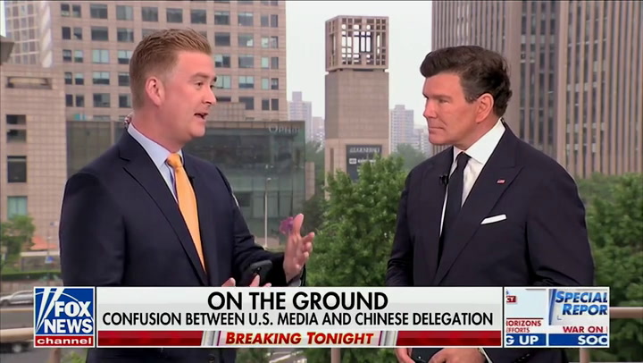 Fox reporter reveals 'physical disputes' at China summit