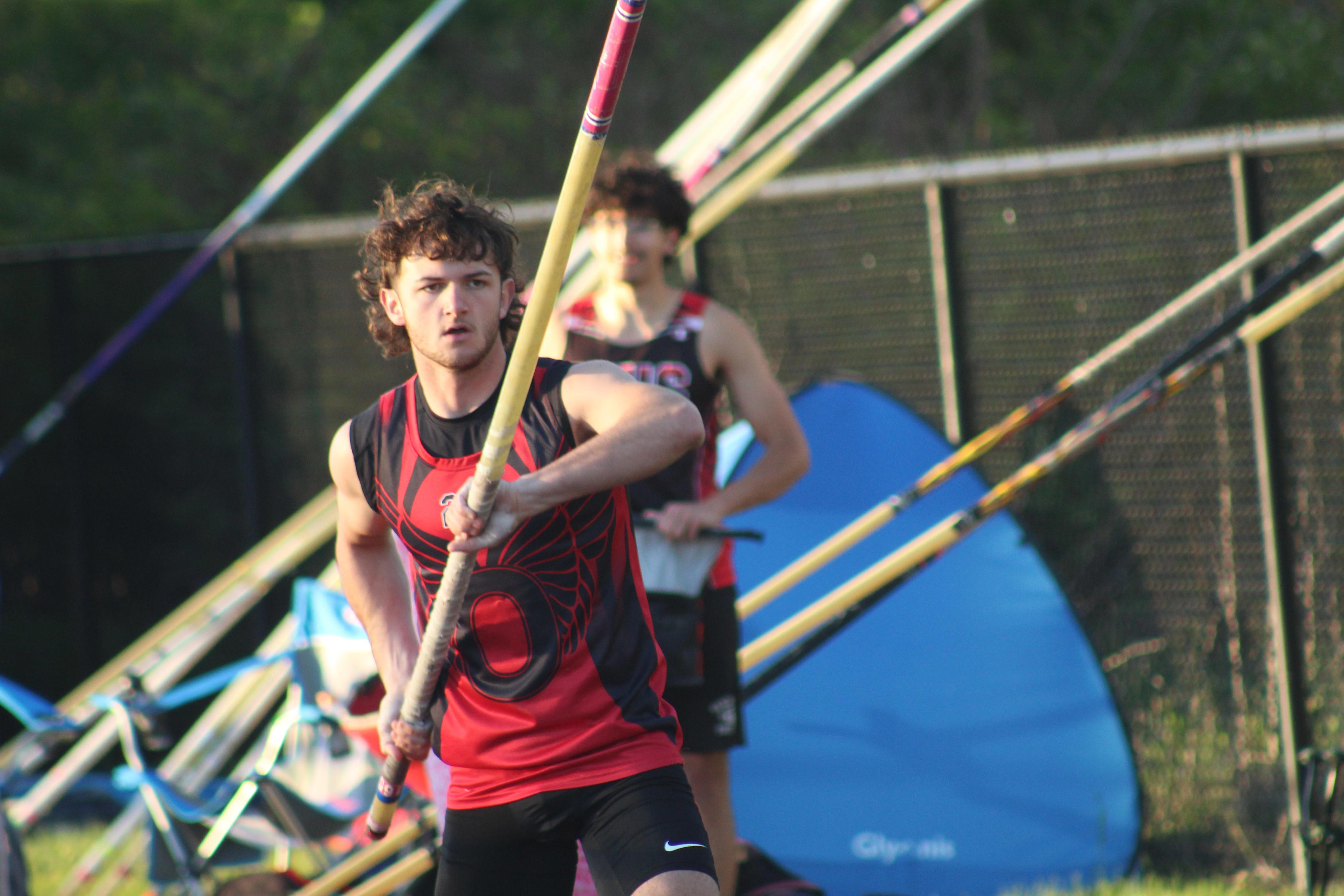 Packed day doesn't stop Orrville's Caden Race in fourth PAC meet pole ...