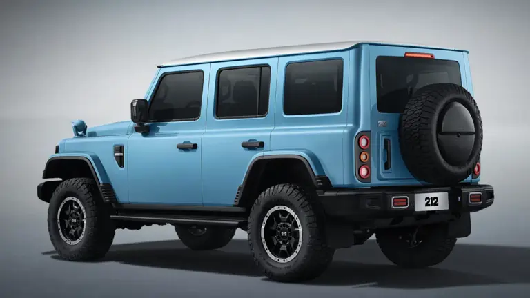 Chinese Jeep-style 212 T01 off-roader updated for 2026
