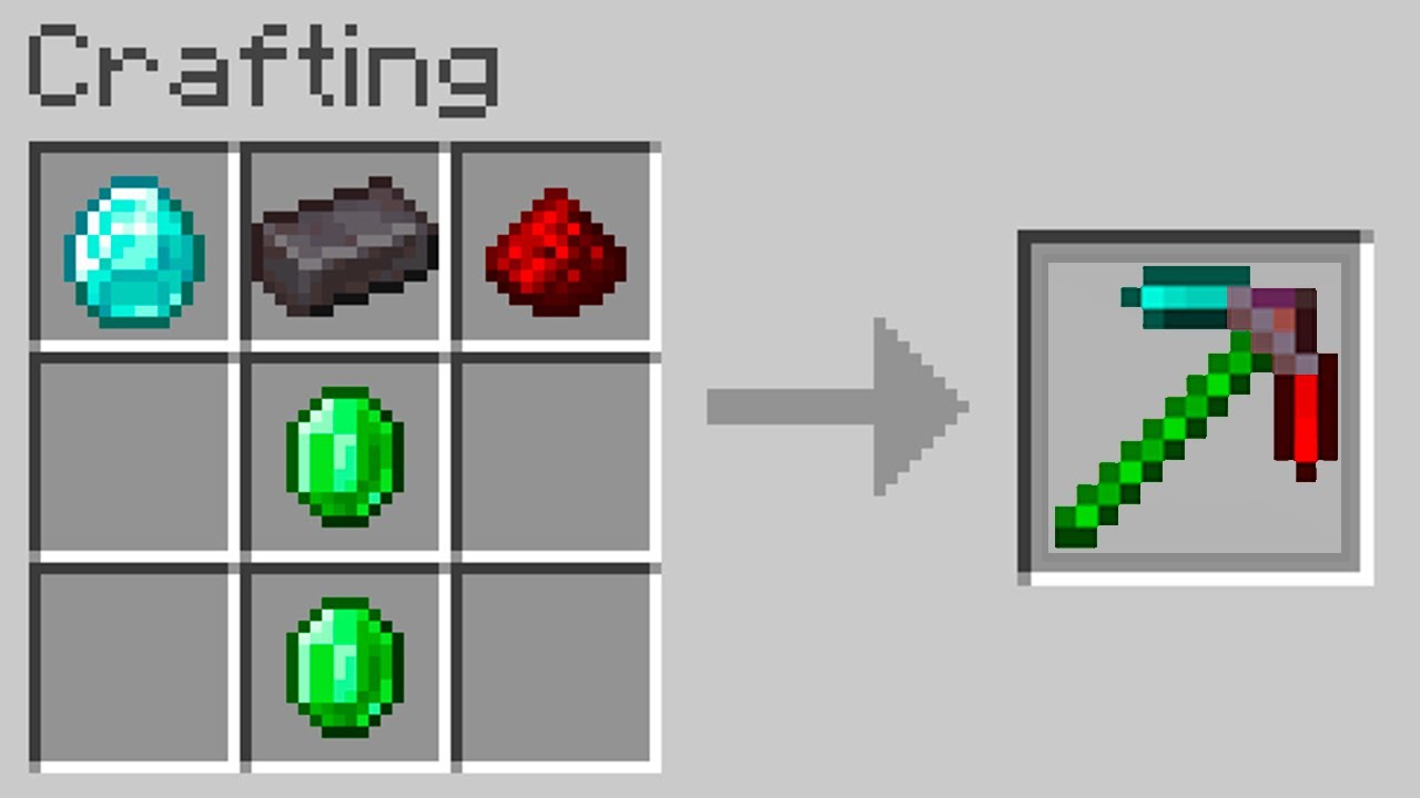 Minecraft, but you can craft custom items
