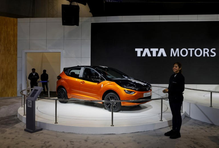 Tata Motors Passenger Vehicles soars as JLR cost cut, premium push ease ...