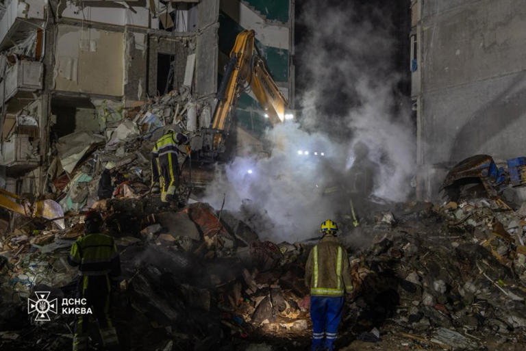 Russian strike on Kyiv kills 24, search operations ongoing