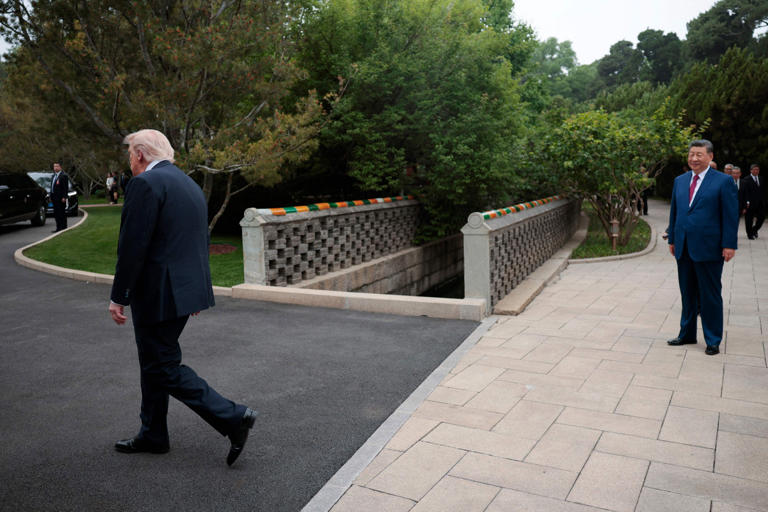 Exclusive: Xi Jinping hosts Trump in Zhongnanhai's Lianli Bai Garden