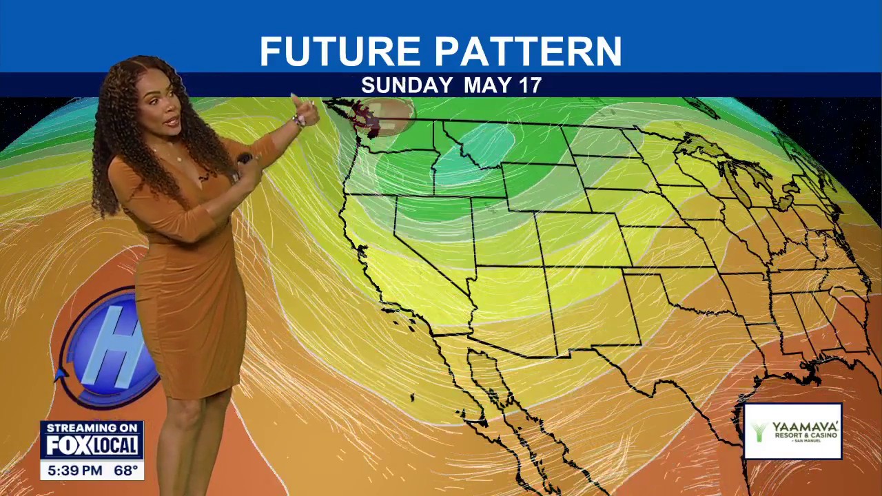 Weather forecast for Thursday, May 14
