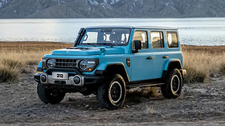 Chinese Jeep-style 212 T01 off-roader updated for 2026