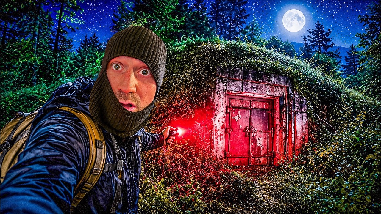 Wie Ninjas auf geheimer Mission; wir fanden versteckte Bunkeranlagen