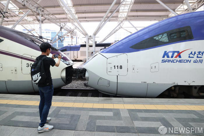 중련운행하는 KTX-SRT