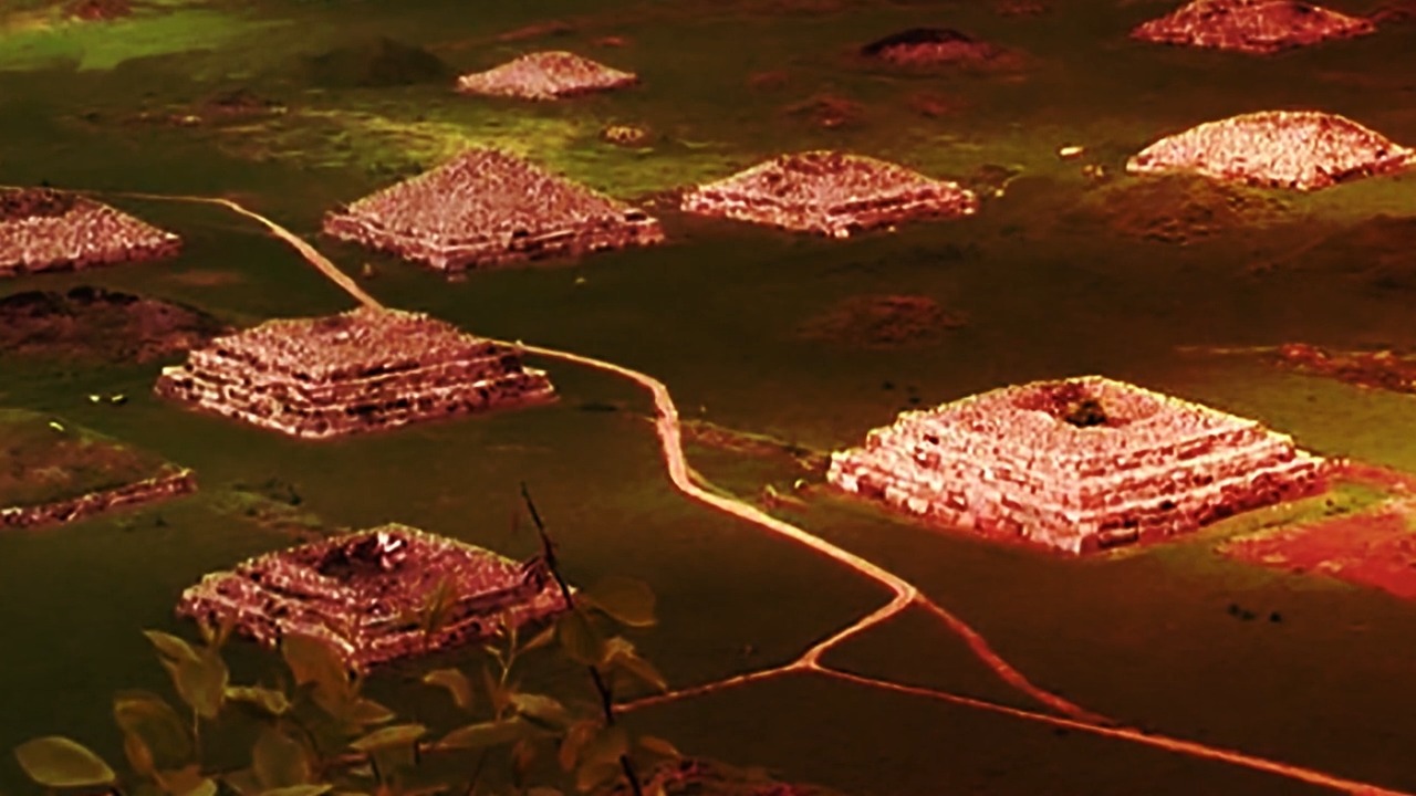 The largest pyramid on Earth - hidden under grass, trees, and a ...