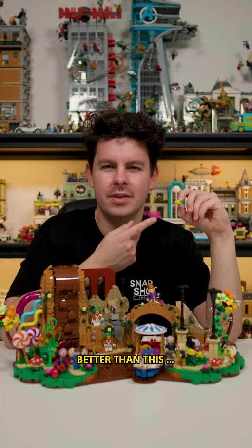 Willy Wonka meets LEGO: A sweet brick adventure