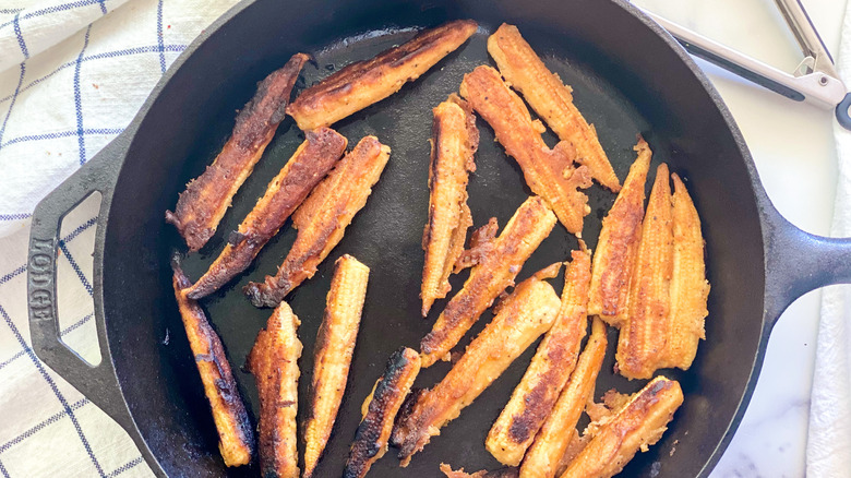 Crispy baby corn chili recipe