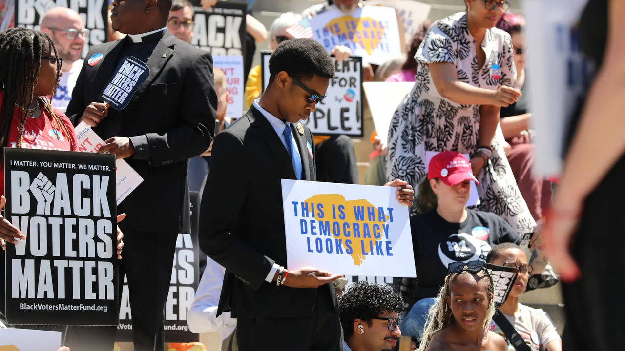 Civil rights leaders mobilize against Supreme Court's voting rights ruling