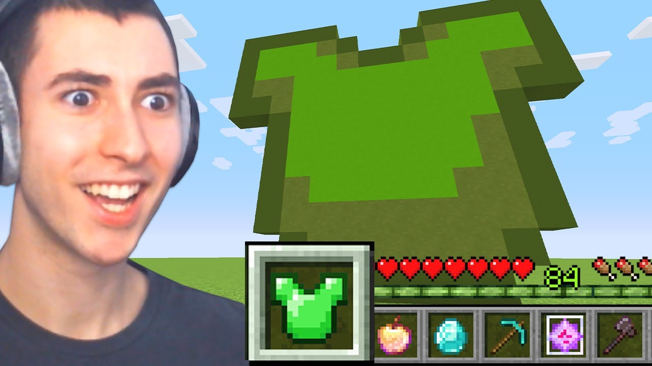 Minecraft but if you build any item, you get it