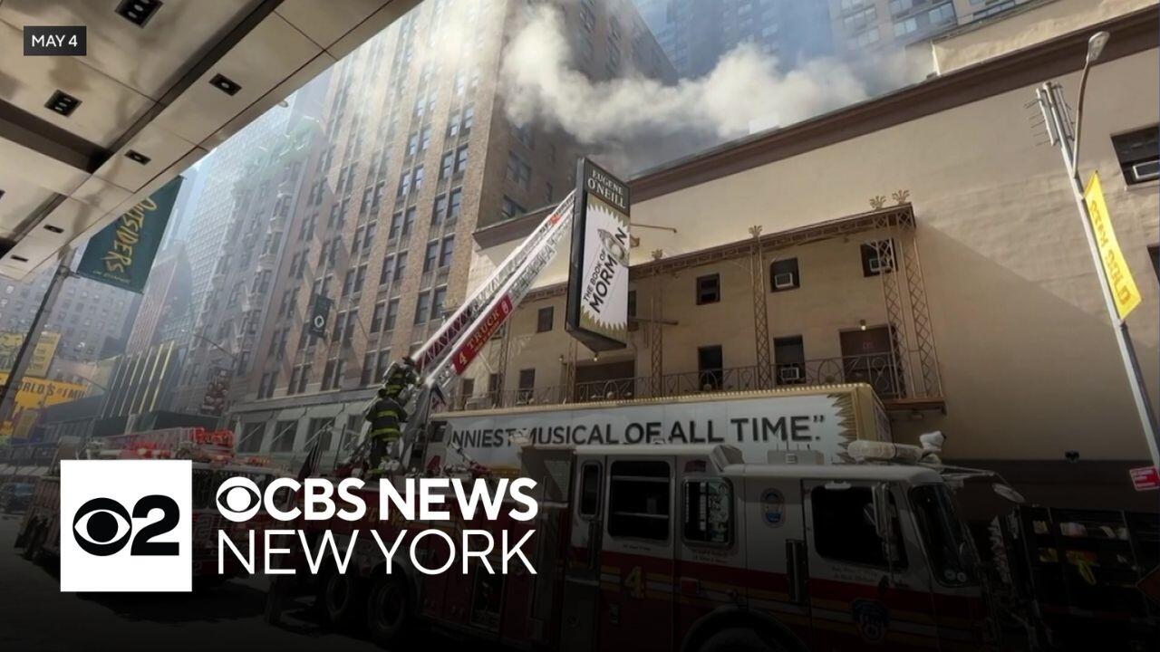 "The Book or Mormon" to resume on Broadway after theatre fire