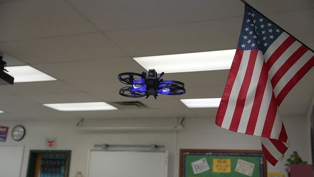 Drones to fight school shooters? One US company says yes