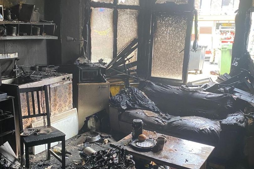 9 people made homeless after flat fire caused by cigarette in Westcliff