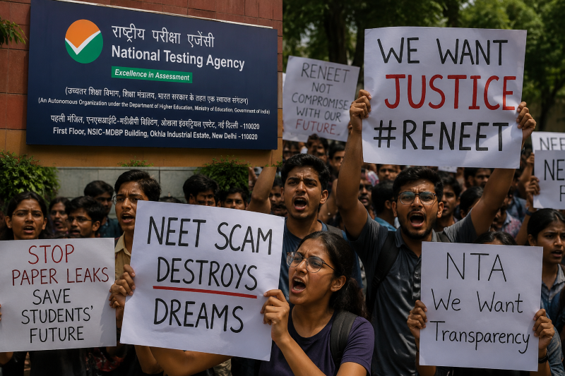 NEET (UG) 2026 re-exam scheduled for June 21 amid massive paper leak row