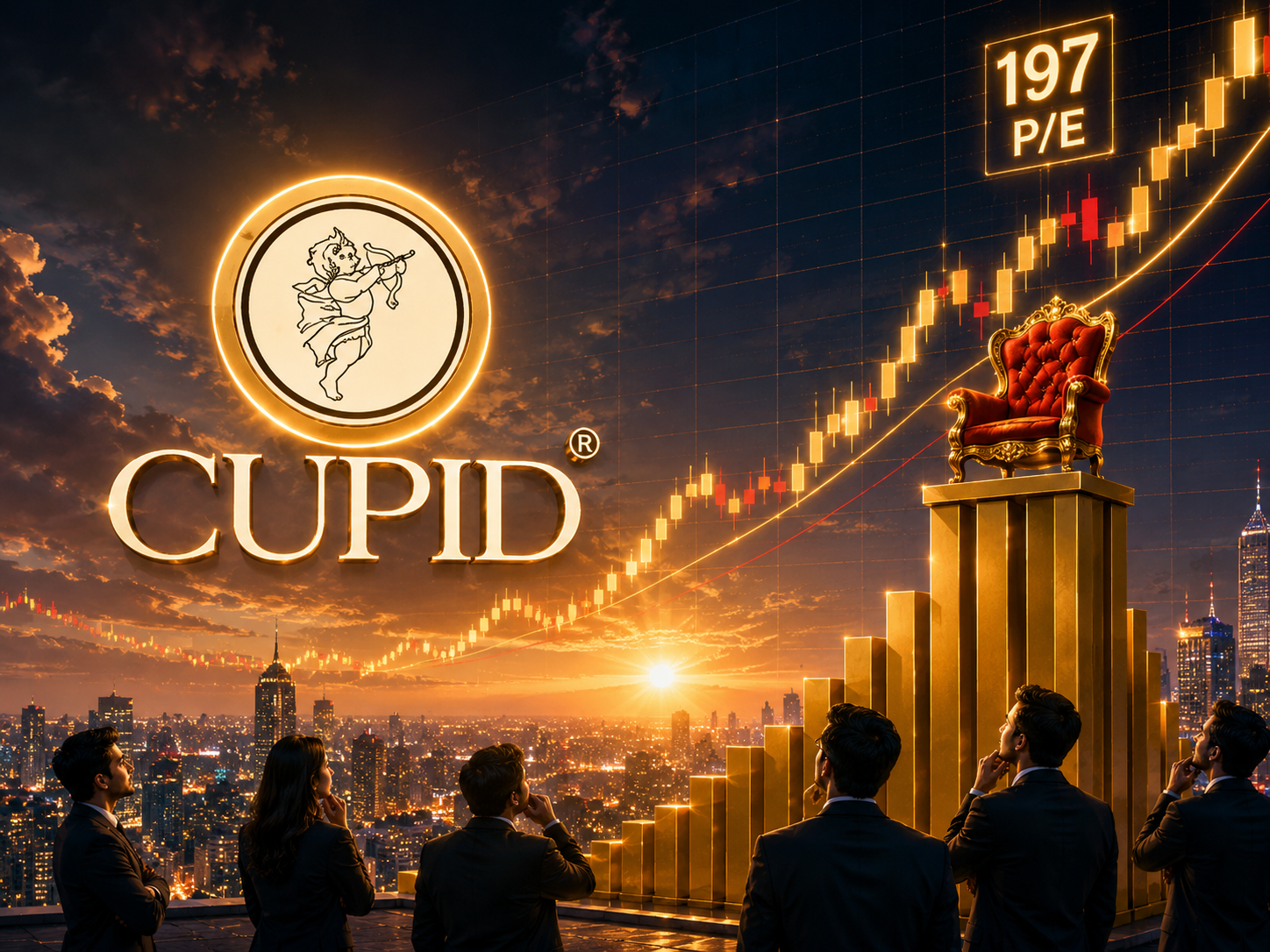 620% rally makes Cupid the costliest stock in its category at 197 P/E ...