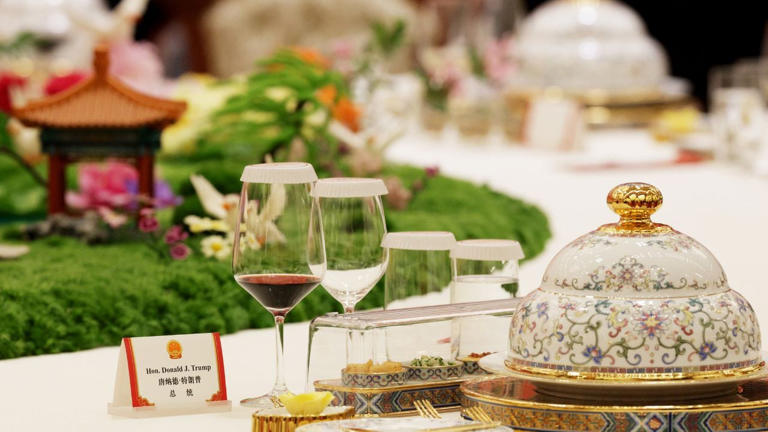 From Peking duck to tiramisu: Inside Donald Trump’s lavish state dinner ...