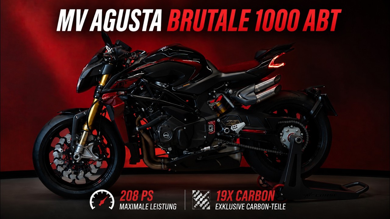2026 MV Agusta Brutale 1000 ABT: 208 PS starkes Hyper-Naked-Bike