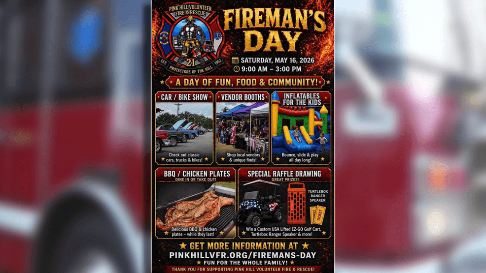 Pink Hill Volunteer Fire & Rescue hosts Fireman’s Day with food, shows ...
