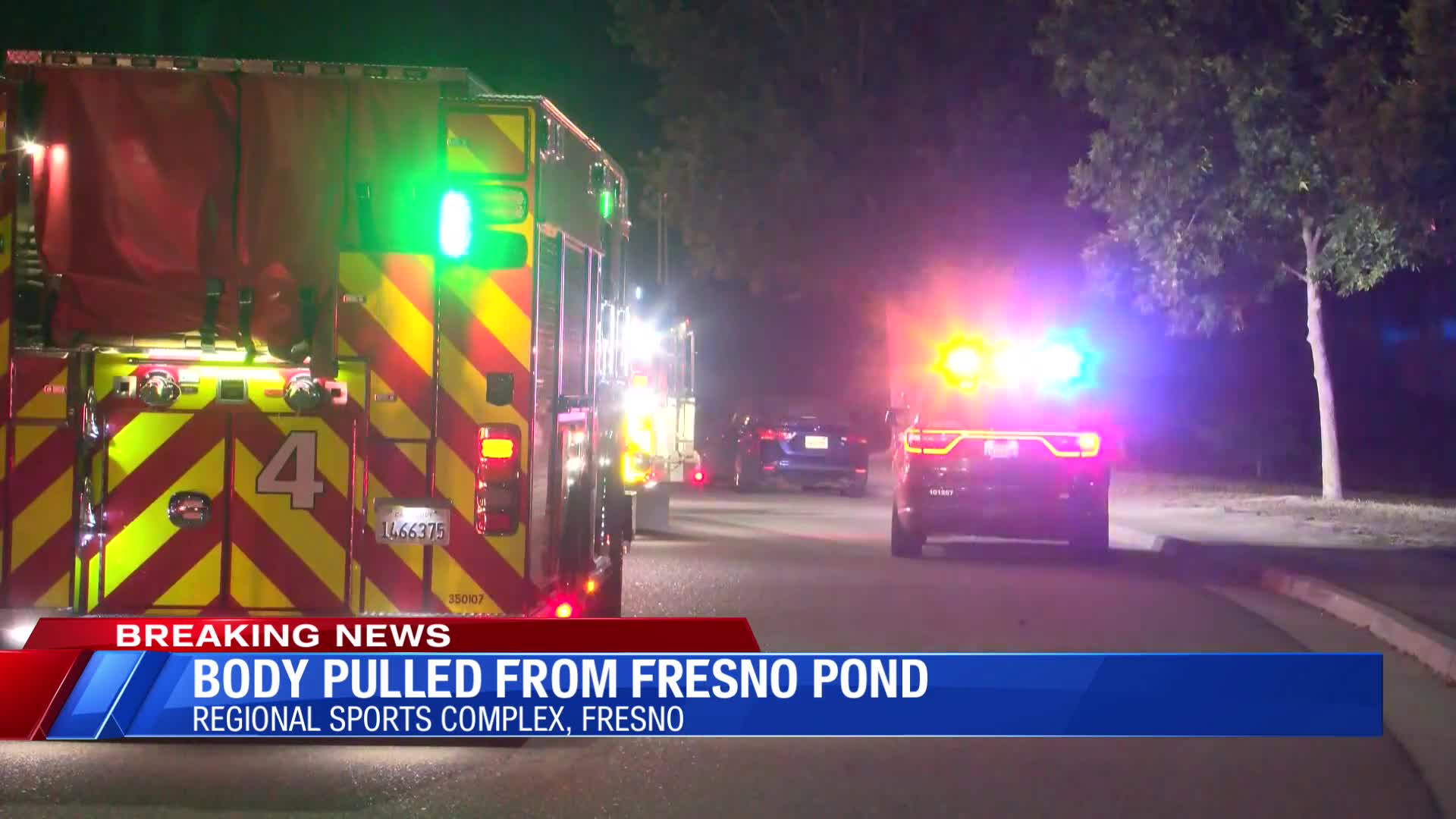Man pulled from bottom of pond outside Fresno sports complex